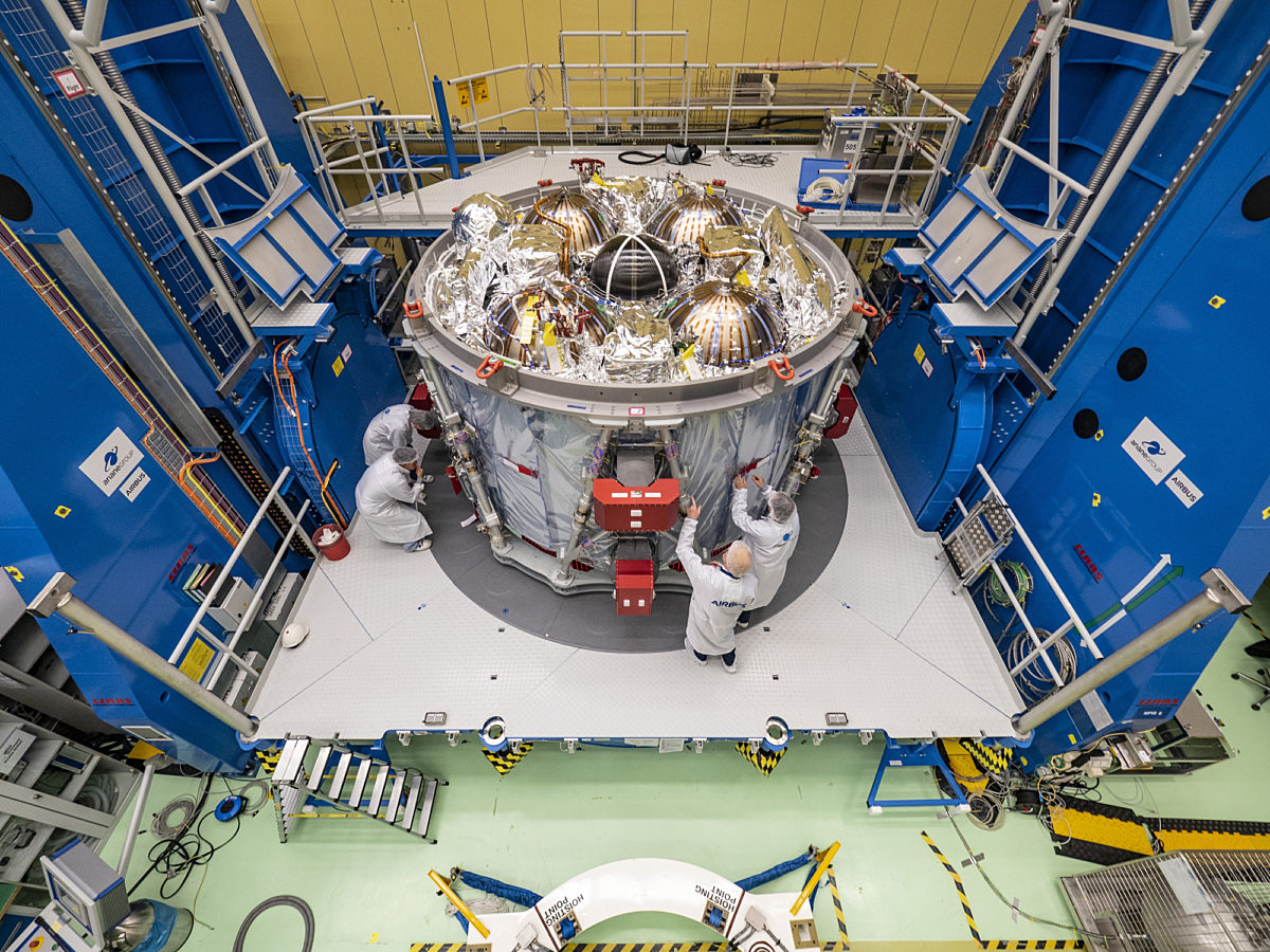 Orion EM-1 service module | The Planetary Society