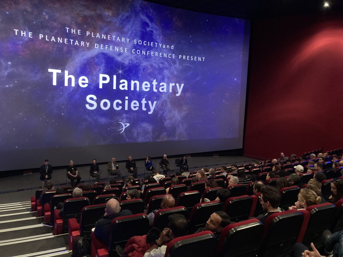Asteroid Hunters screening at the 2023… | The Planetary Society