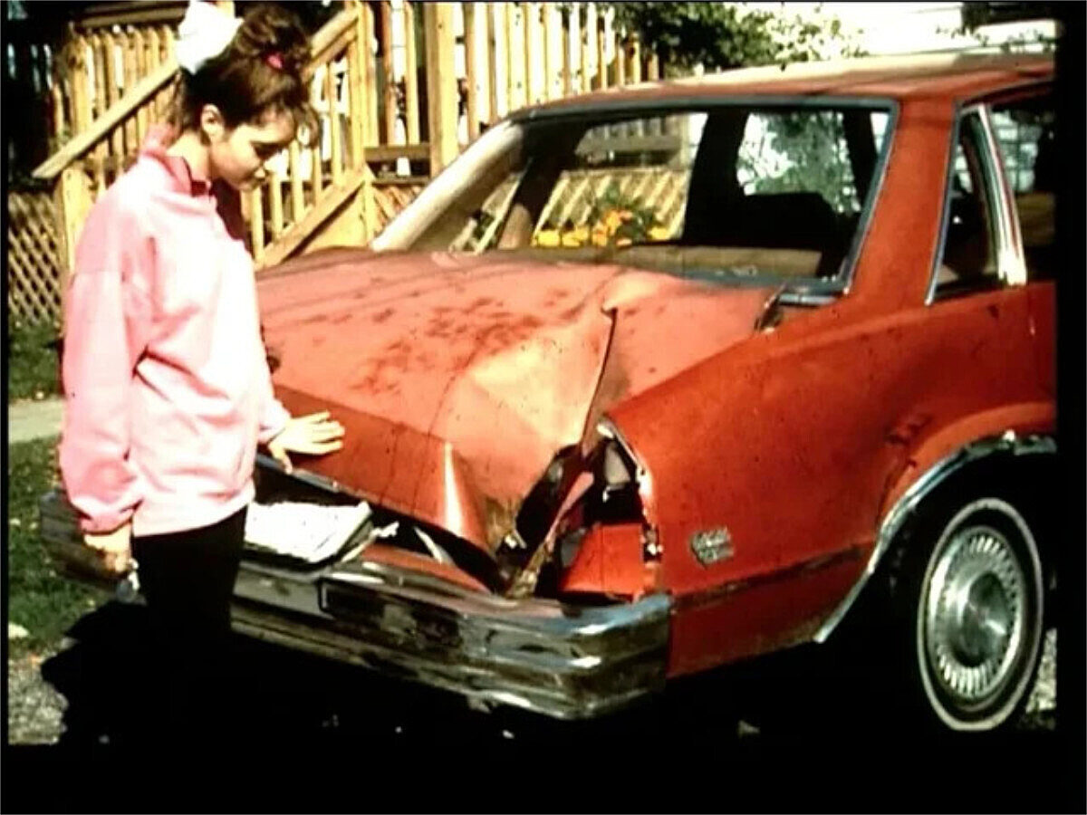A car struck by a meteorite | The Planetary Society