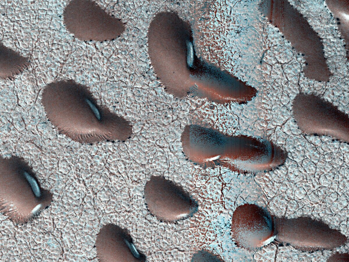 Mars dunes among ice | The Planetary Society