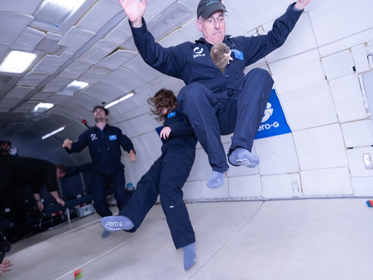Mat Kaplan’s first flight in zero-G | The Planetary Society
