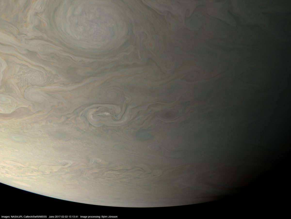 Jupiter in approximate true color during Juno… | The Planetary Society