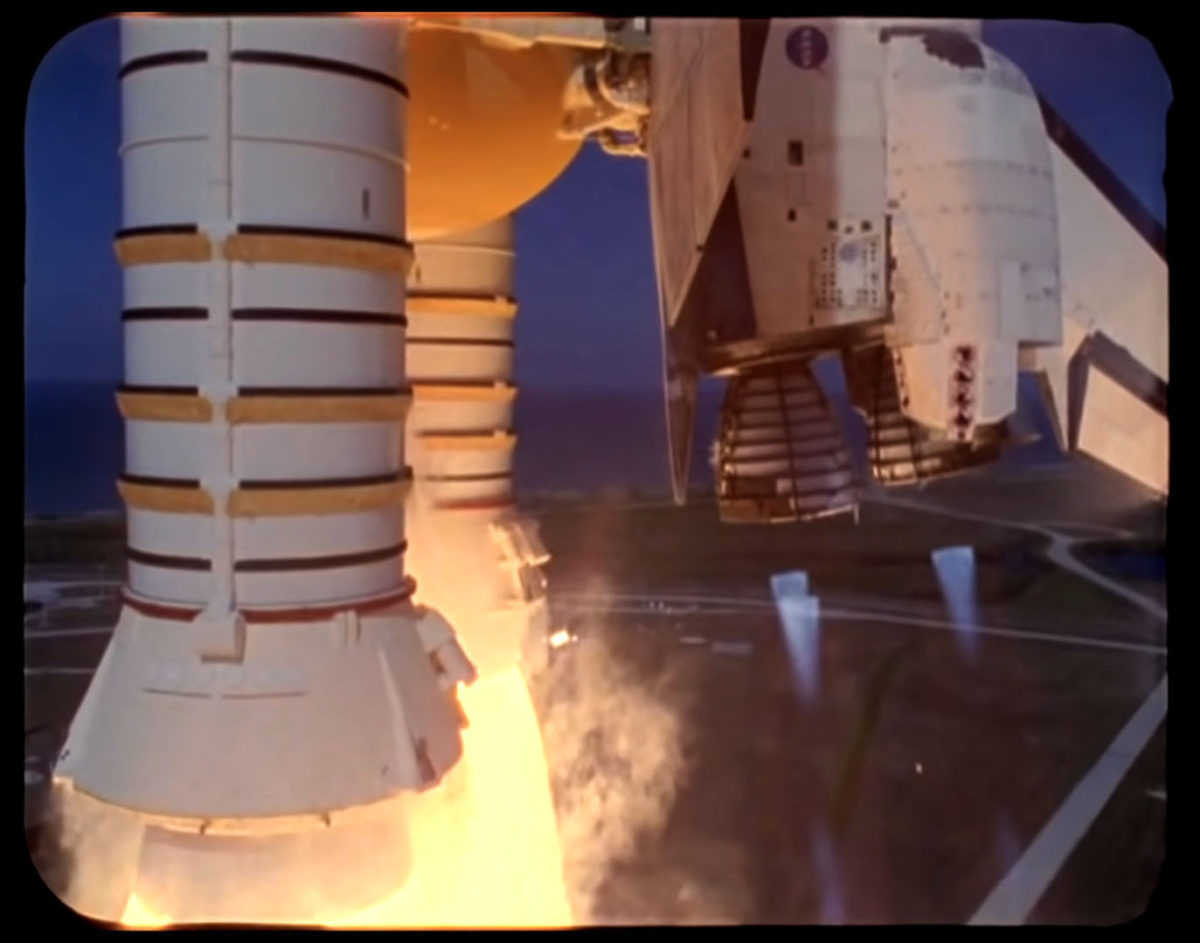 Discovery launch from tower camera | The Planetary Society