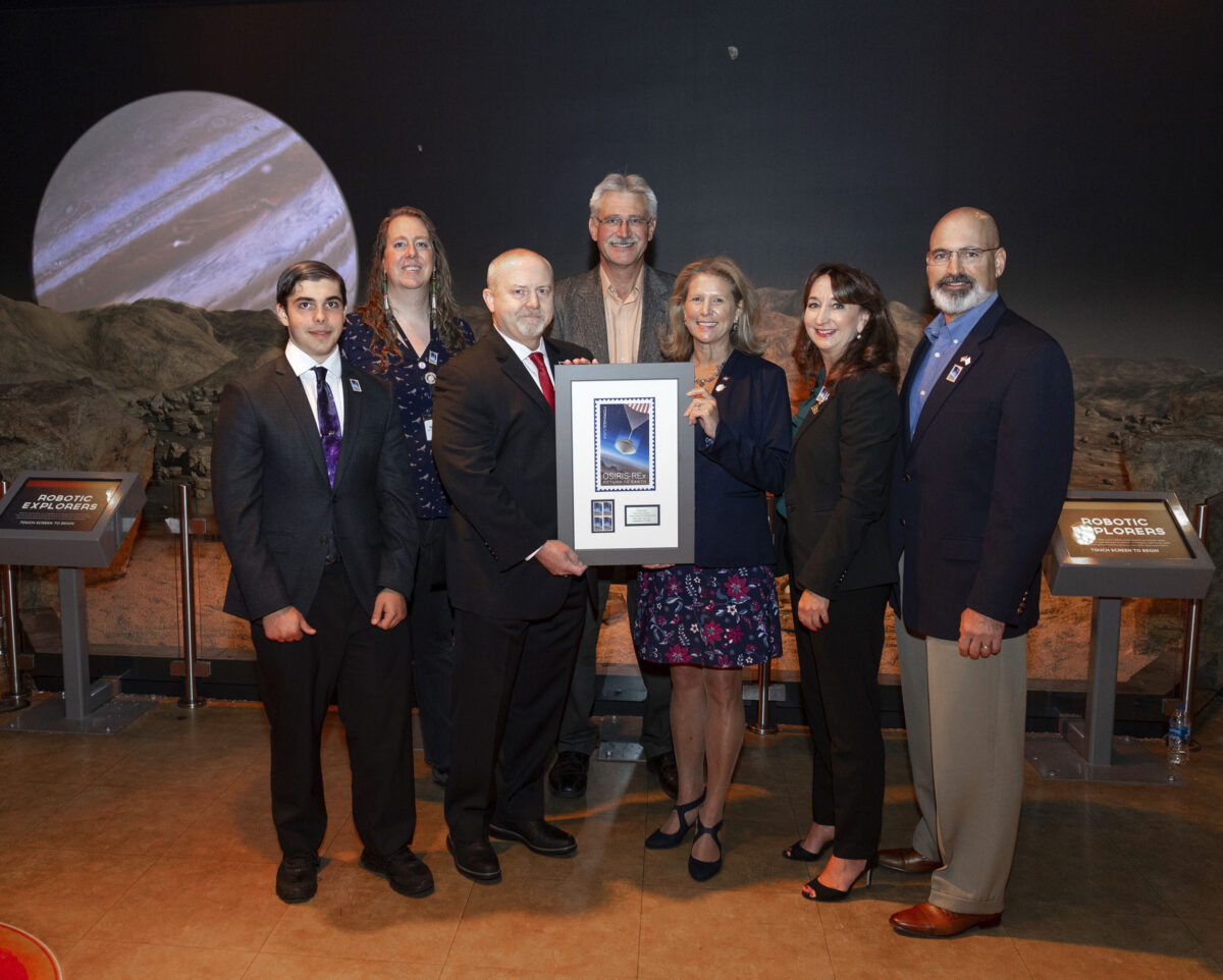 OSIRIS-REx event with the U.S. Postal Service | The Planetary Society