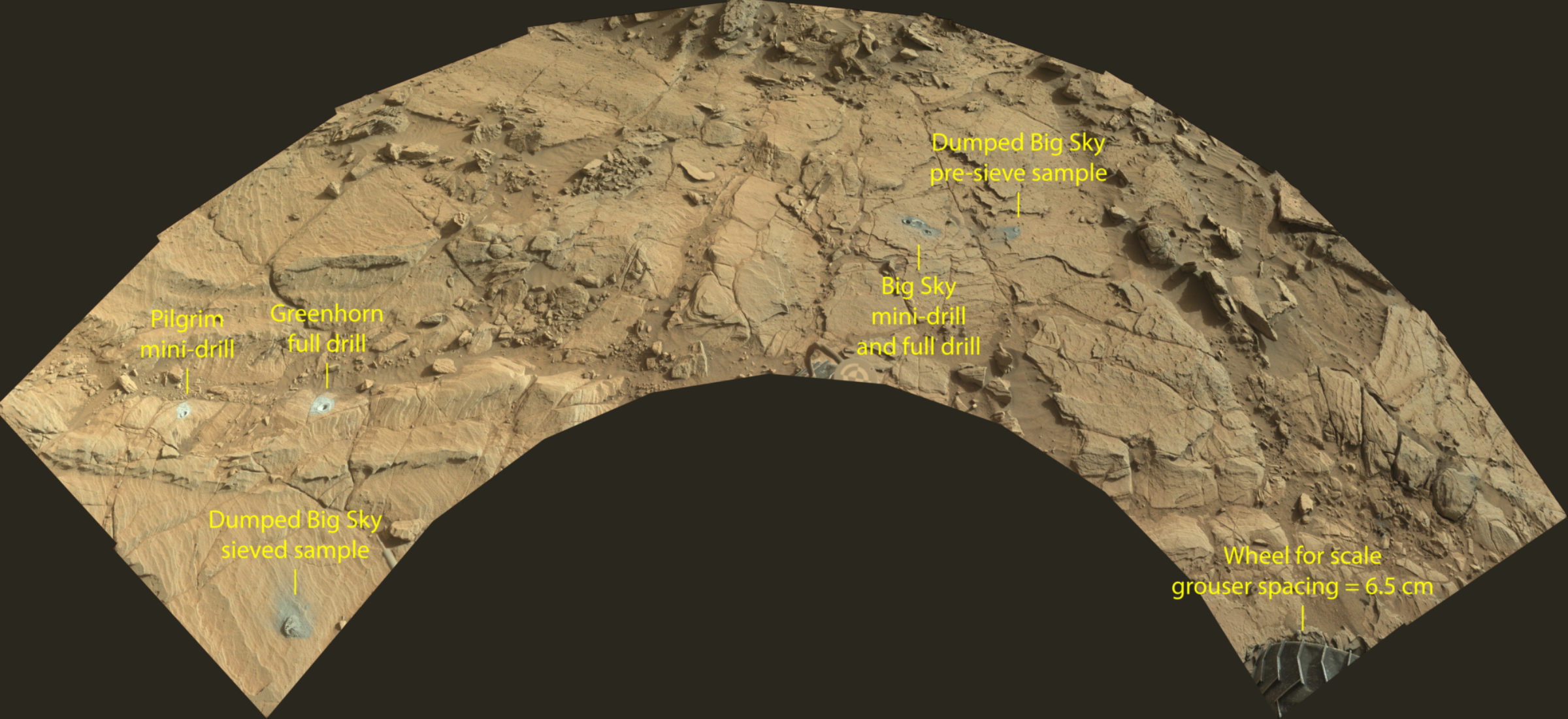 Big Sky and Greenhorn drill sites, Stimson… | The Planetary Society Big Sky and Greenhorn drill sites, Stimson… | The Planetary Society