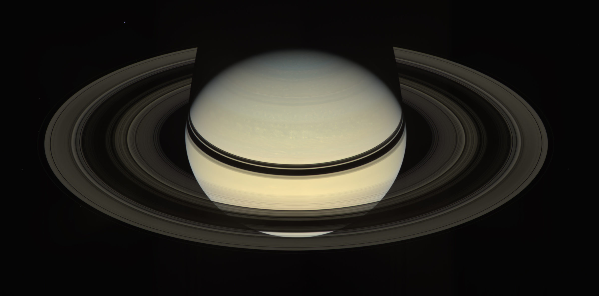 Saturn with backlit rings | The Planetary Society