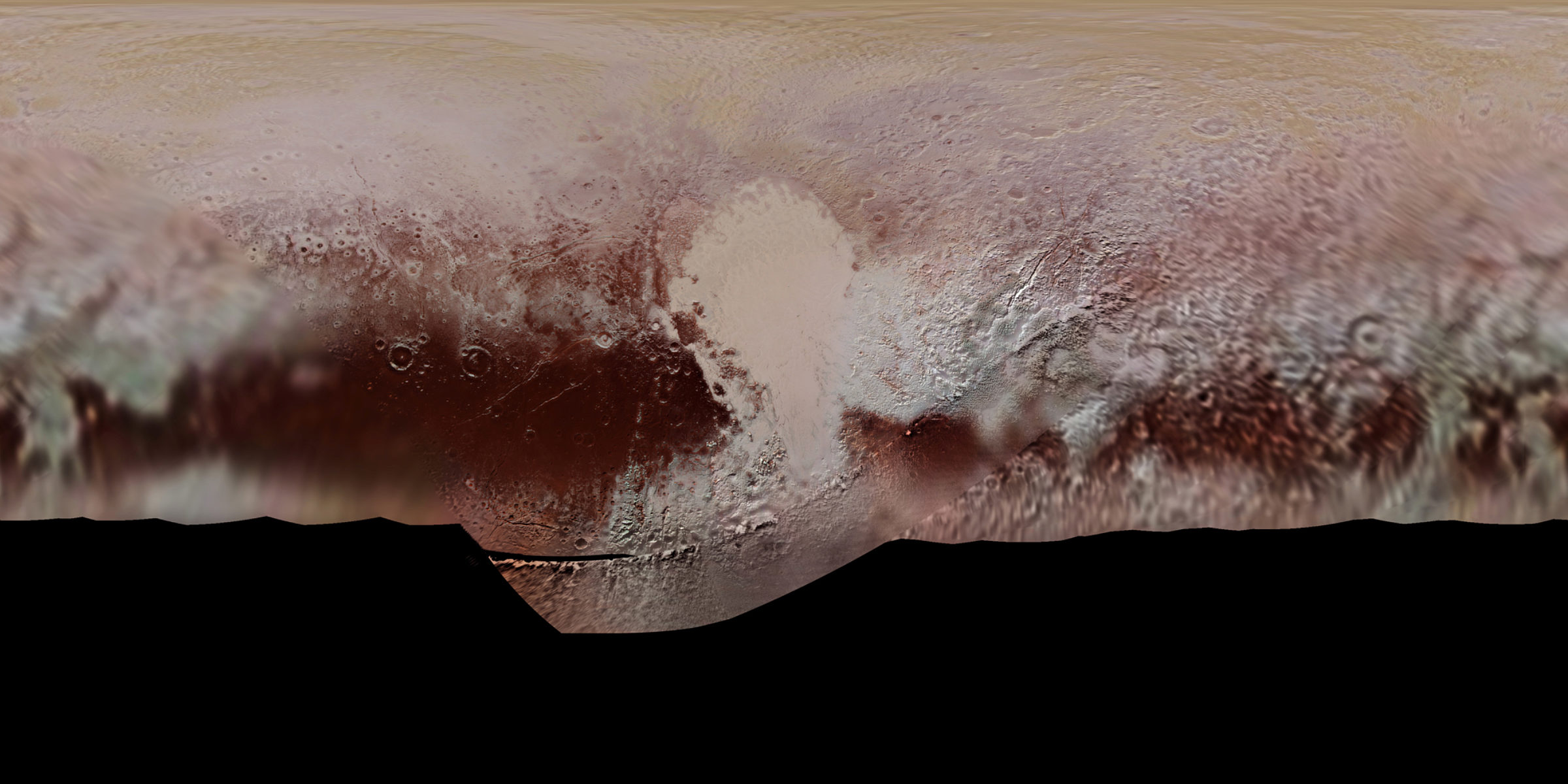Color map of Pluto | The Planetary Society
