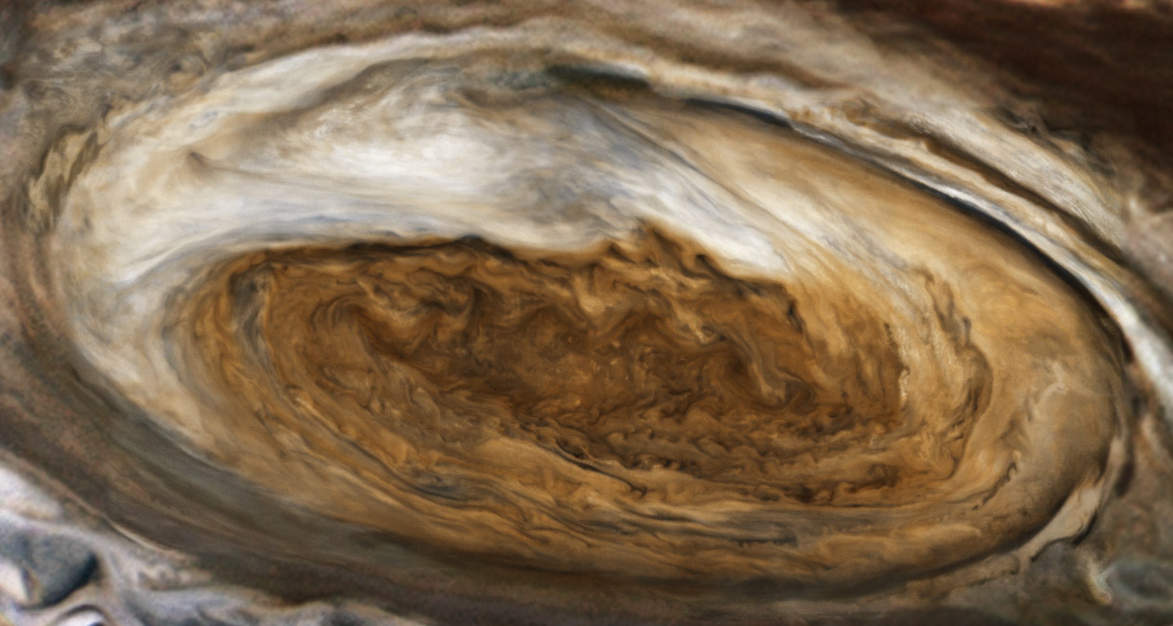 Jupiter’s Great Red Spot from Voyager 1… | The Planetary Society