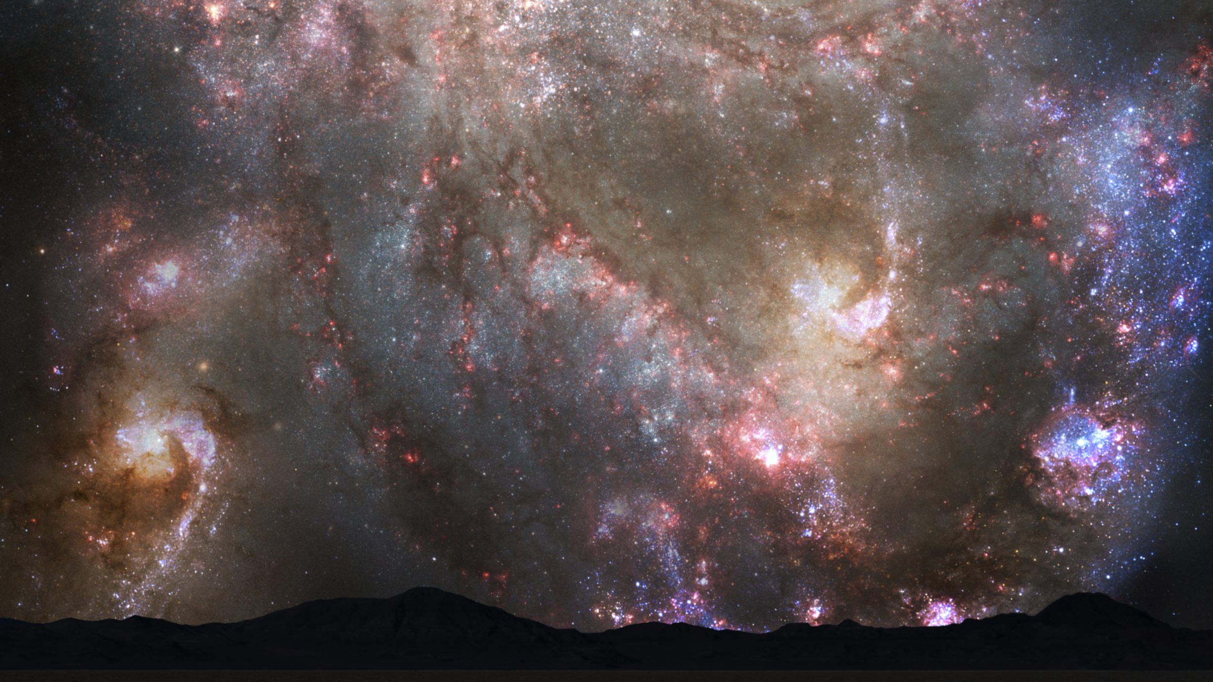 Nighttime Sky View of Future Galaxy Merger:… | The Planetary Society
