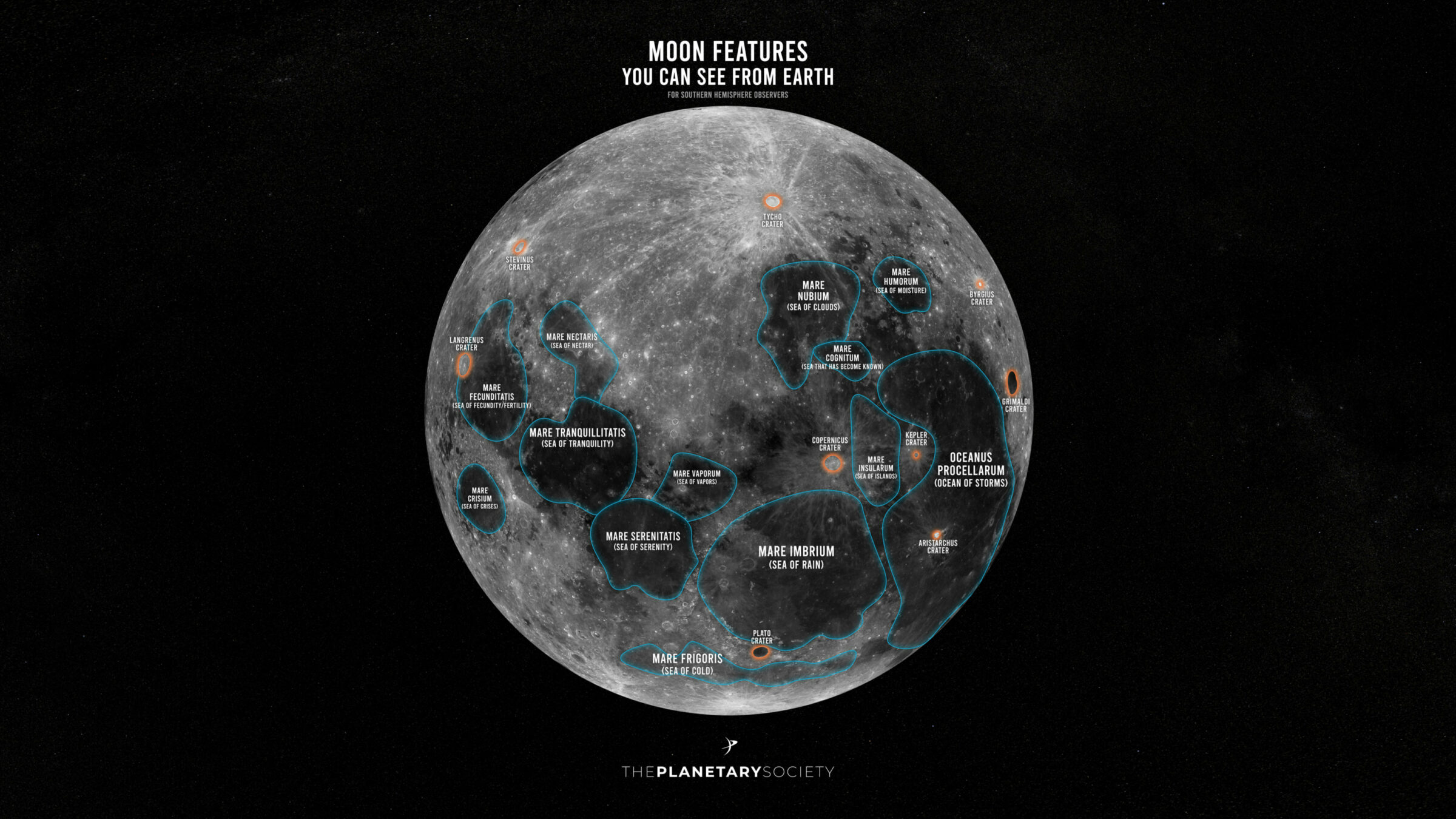 Moon Features You Can See From Earth's… | The Planetary Society