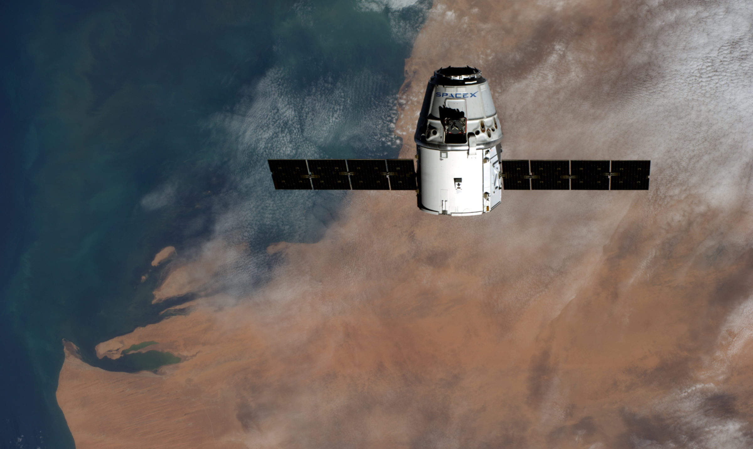 A Dragon over Africa | The Planetary Society