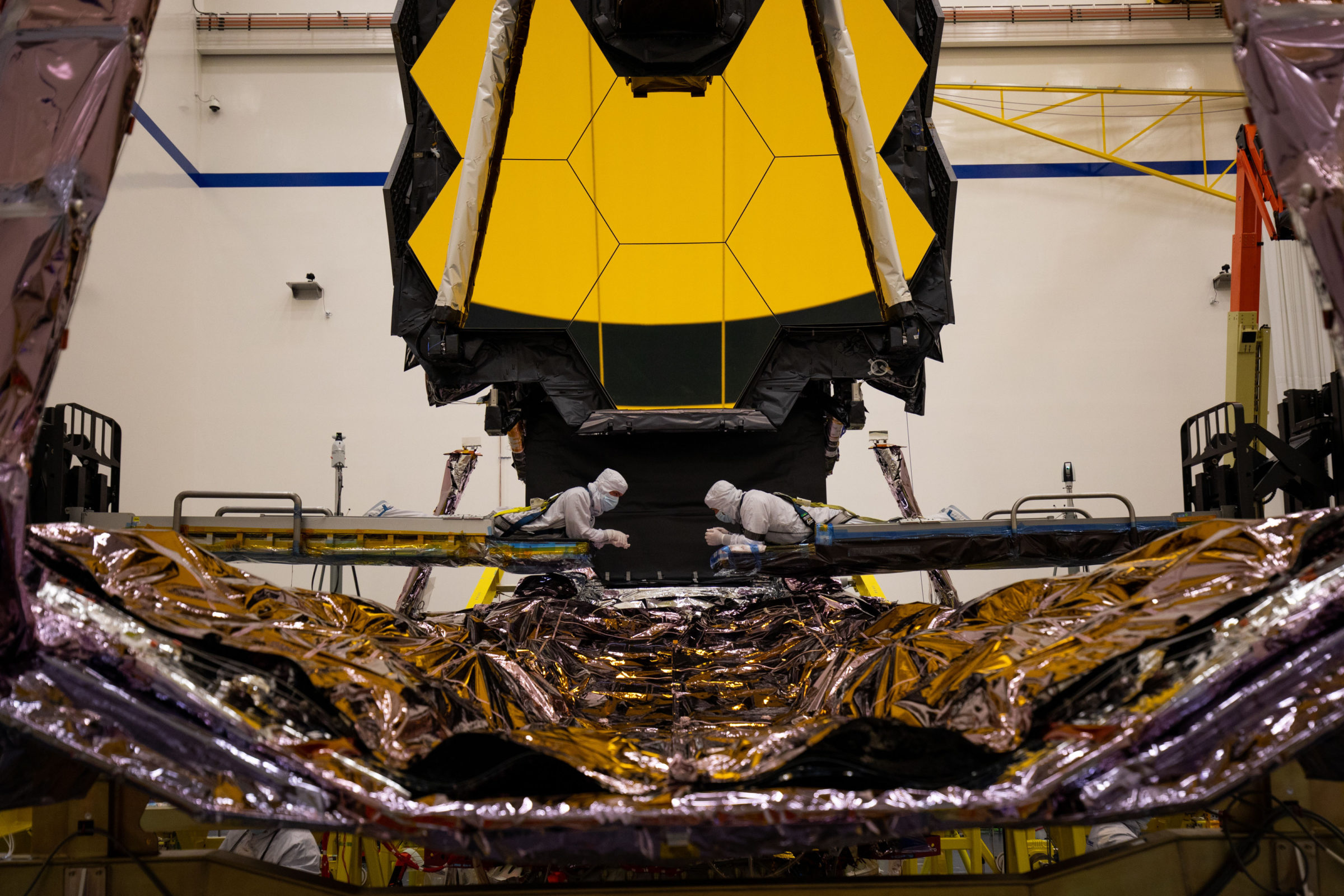 James Webb Space Telescope tower test | The Planetary Society
