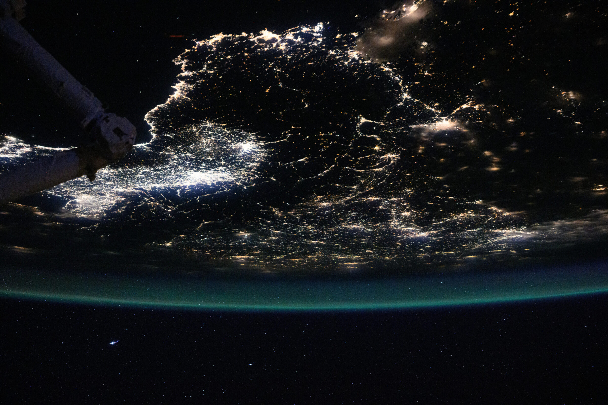 City lights and atmospheric glow | The Planetary Society