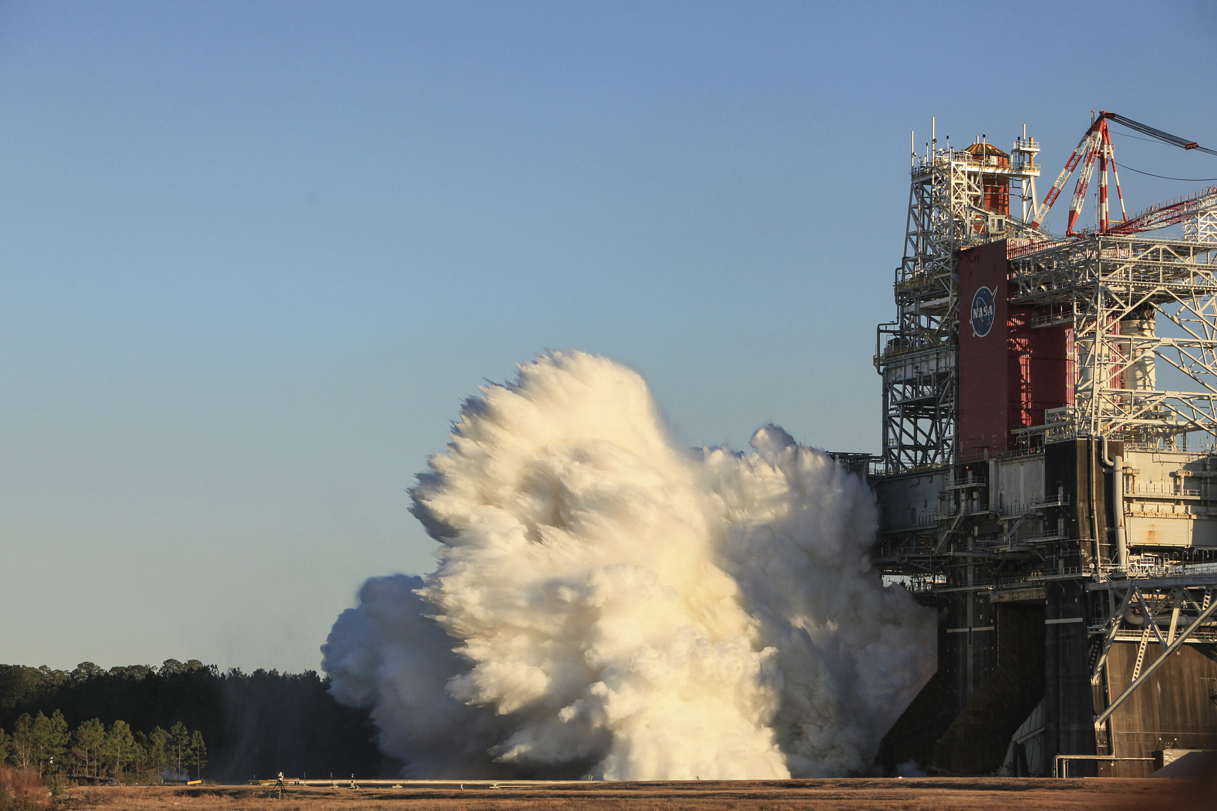 SLS Core Stage Hotfire Test | The Planetary Society