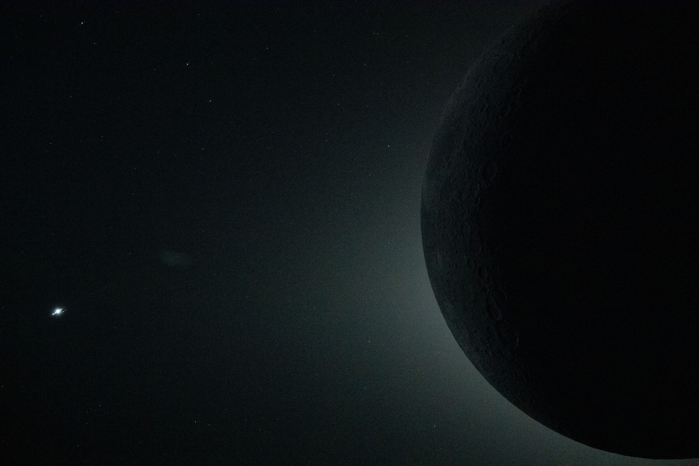 Venus and the Moon during the Artemis II… | The Planetary Society