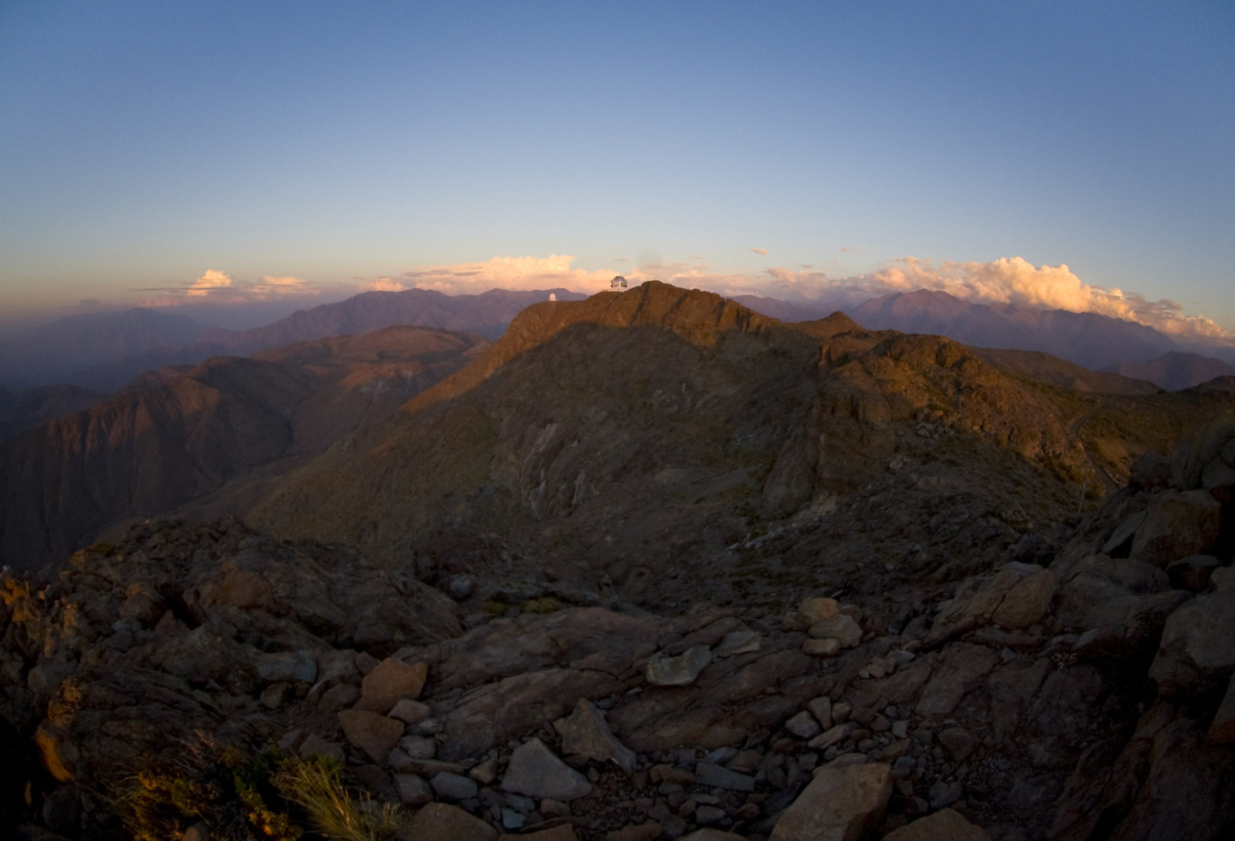 Gemini South, Andean Sunset | The Planetary Society