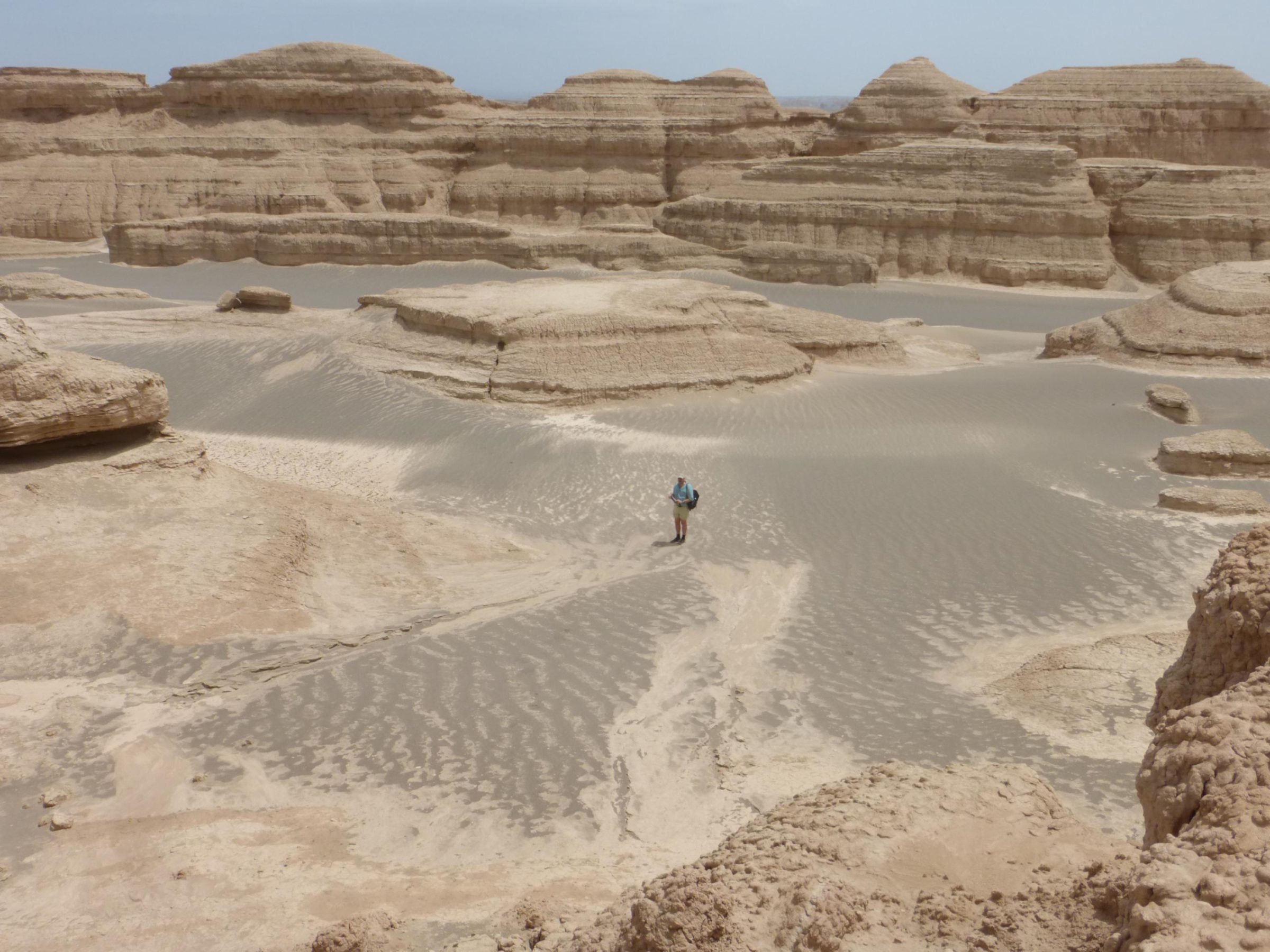 Yardangs in western China | The Planetary Society