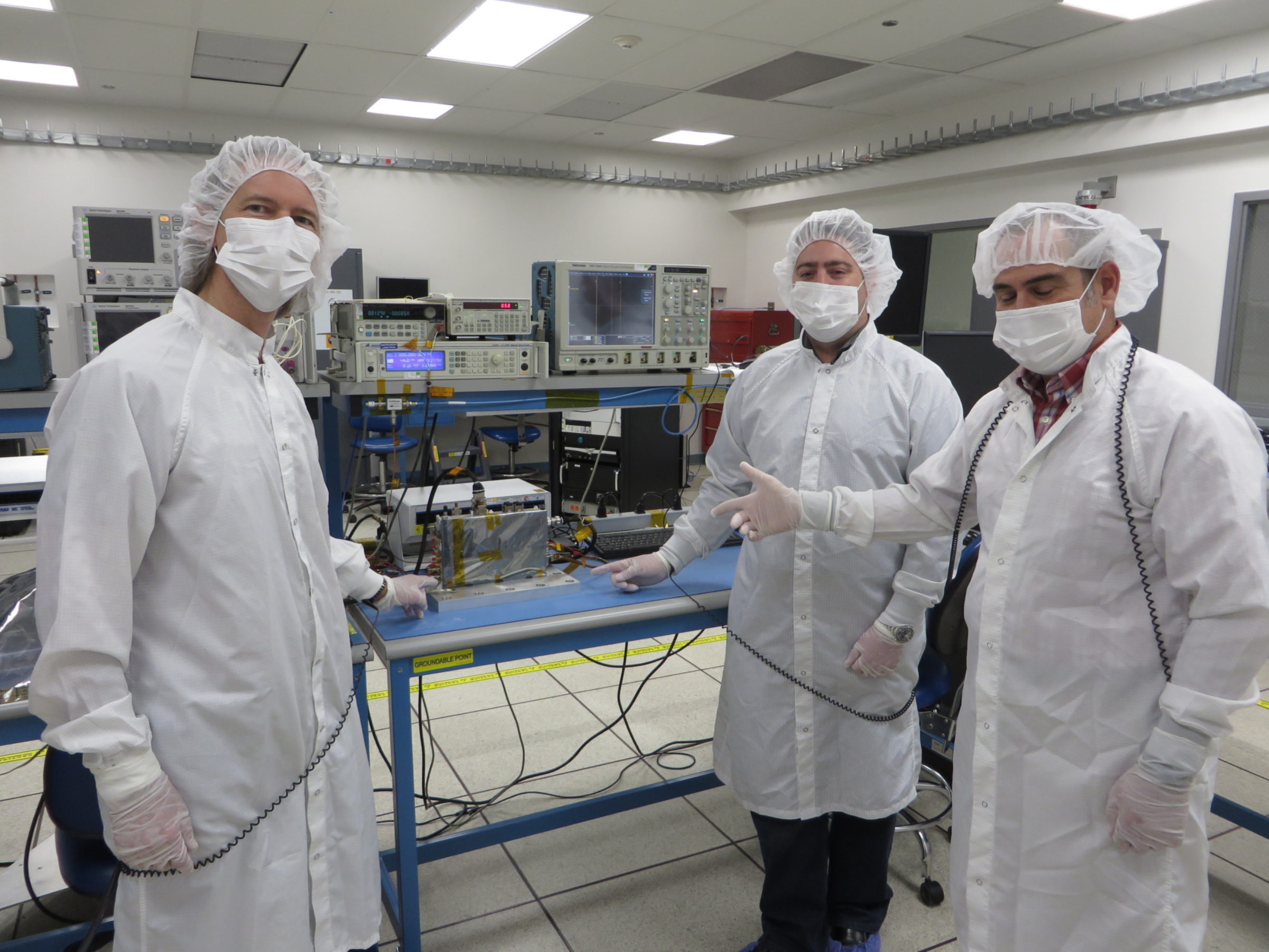 DJ Byrne, Don Heyer, Raul Perez with a TDS… | The Planetary Society