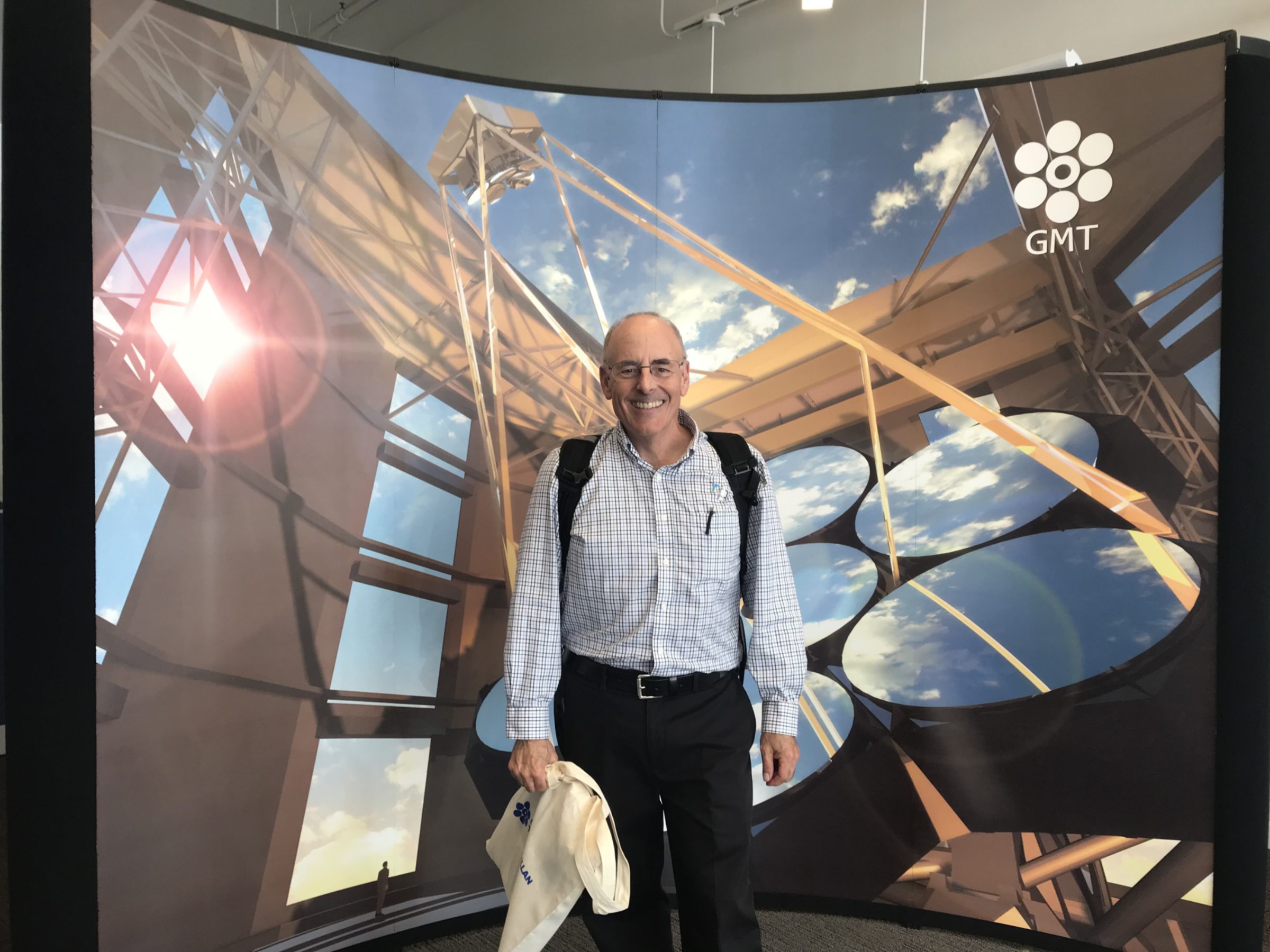 Mat Kaplan at the Giant Magellan Telescope… | The Planetary Society