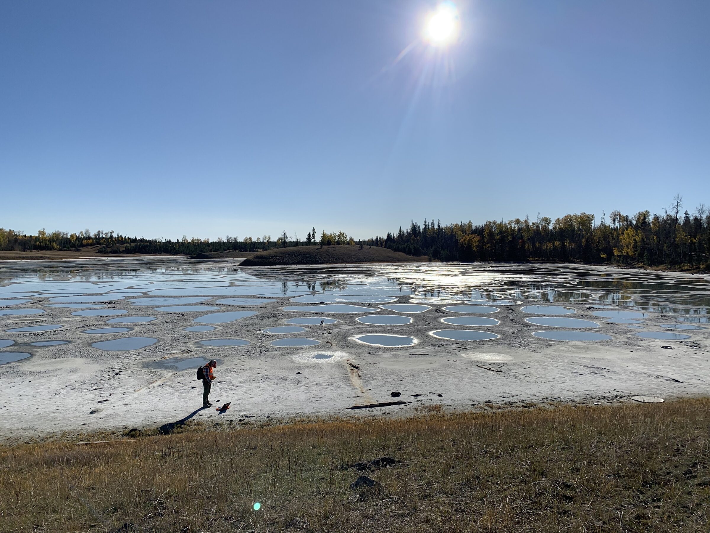 Field work at salty lakes in British Columbia | The Planetary Society