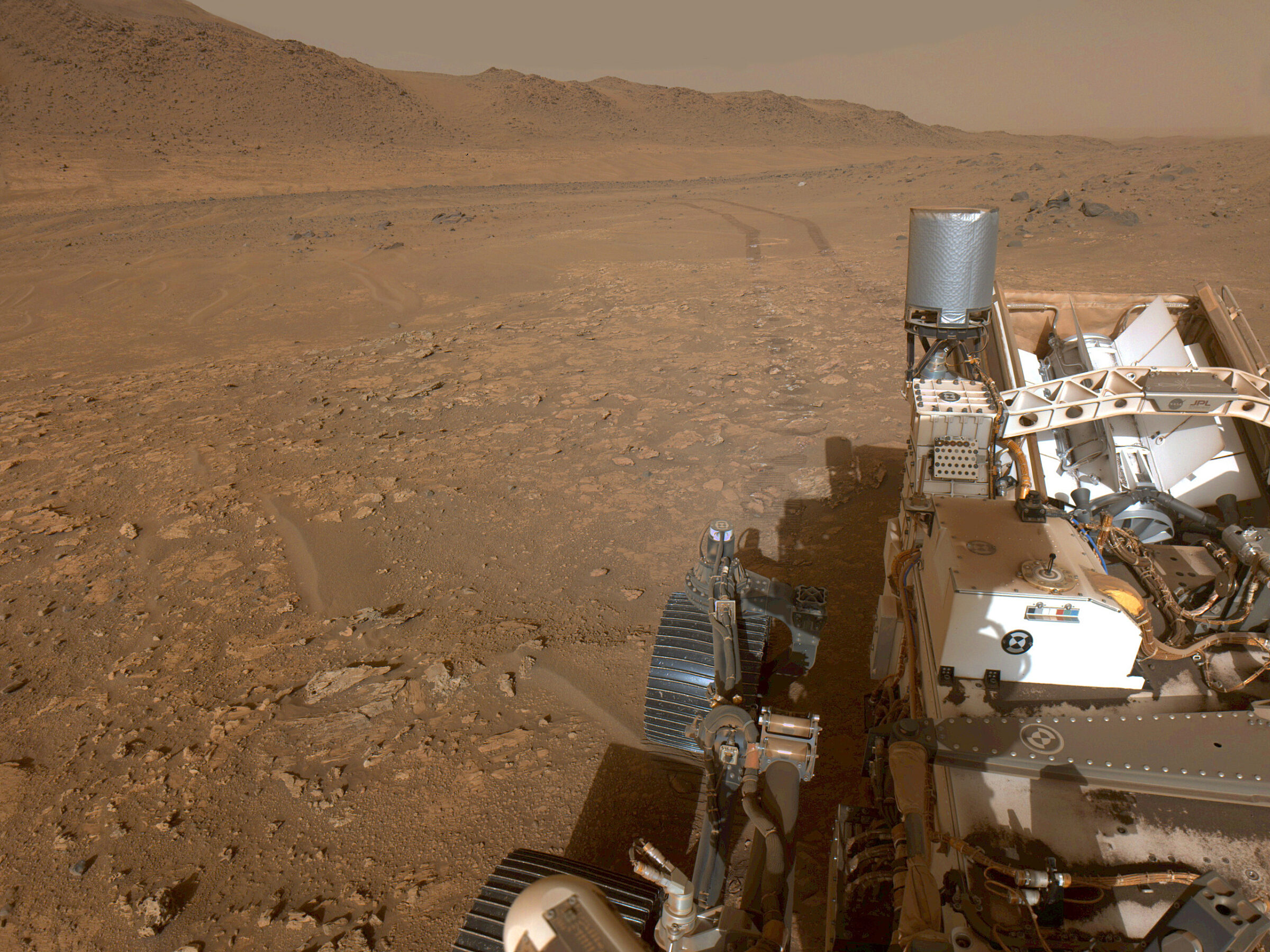 Perseverance leaving Bright Angel | The Planetary Society