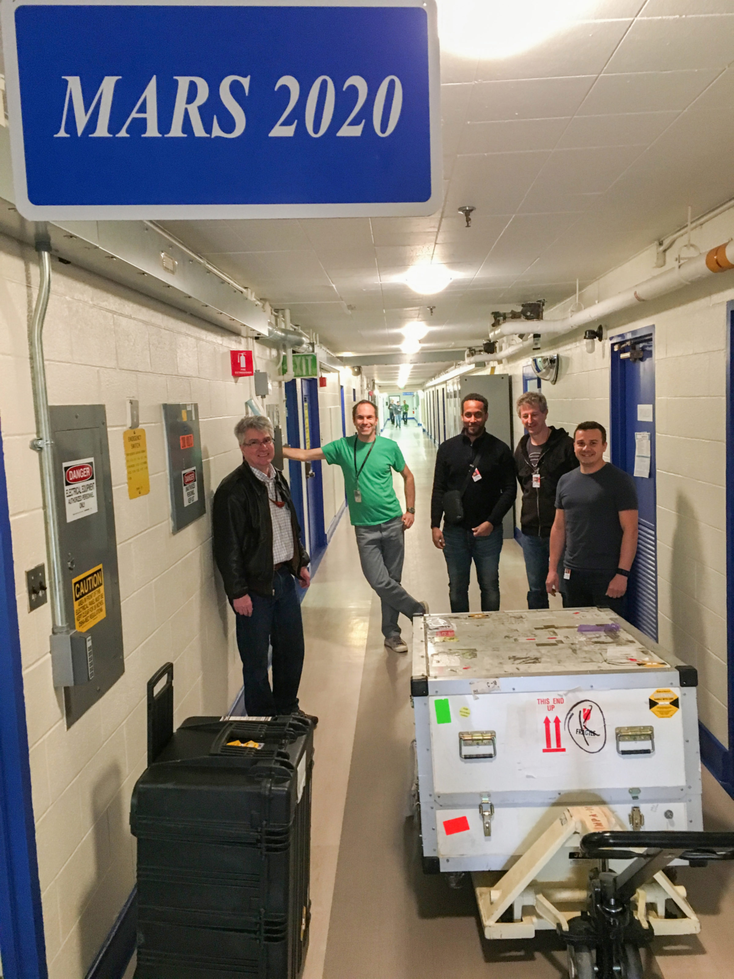 SuperCam mast unit arrival | The Planetary Society