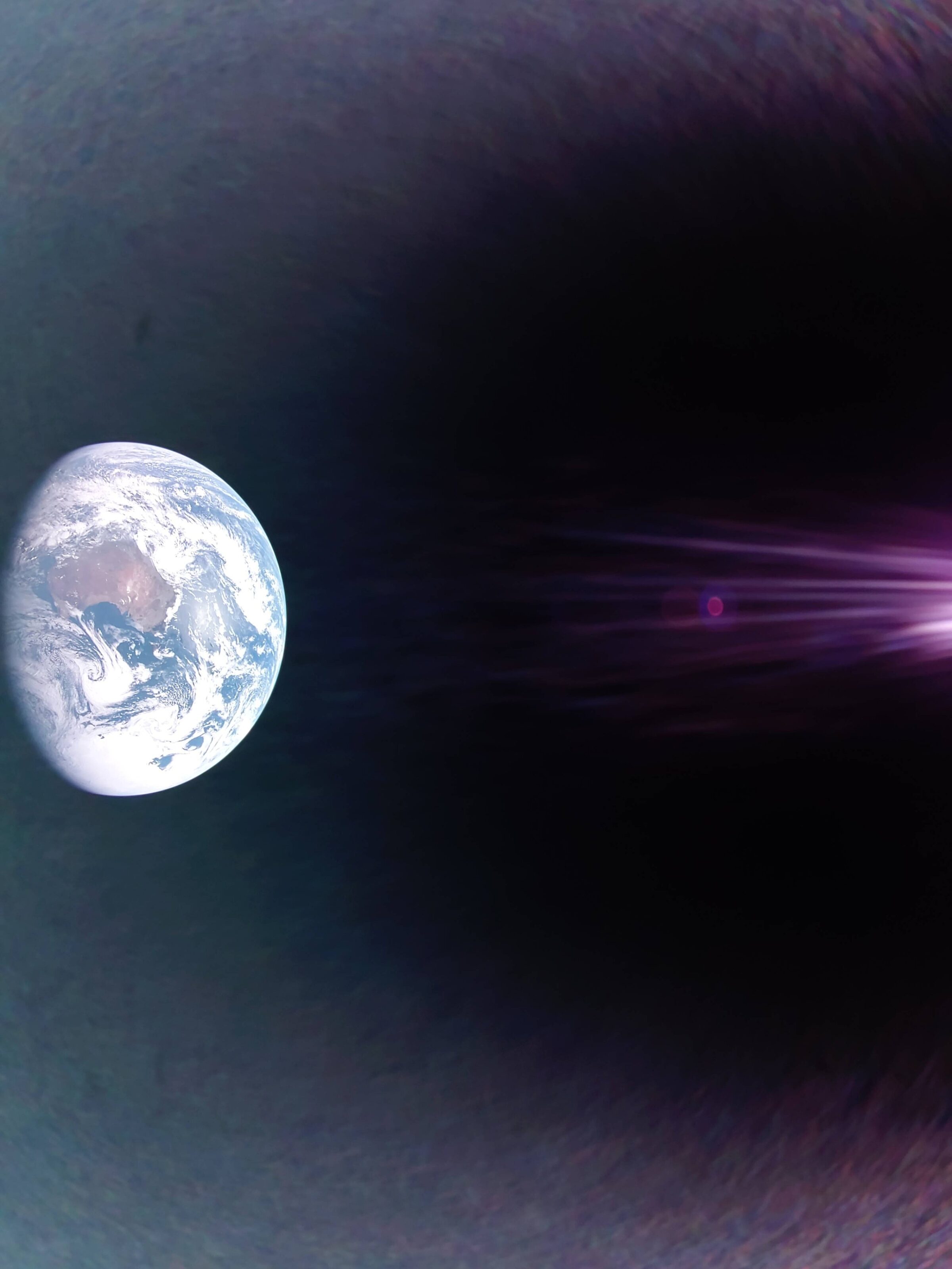 Earth from Blue Ghost | The Planetary Society