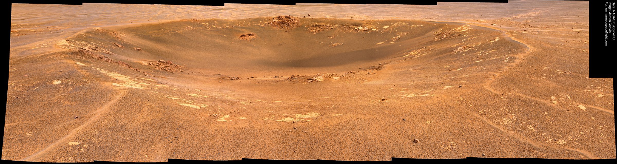Emma Dean Crater | The Planetary Society
