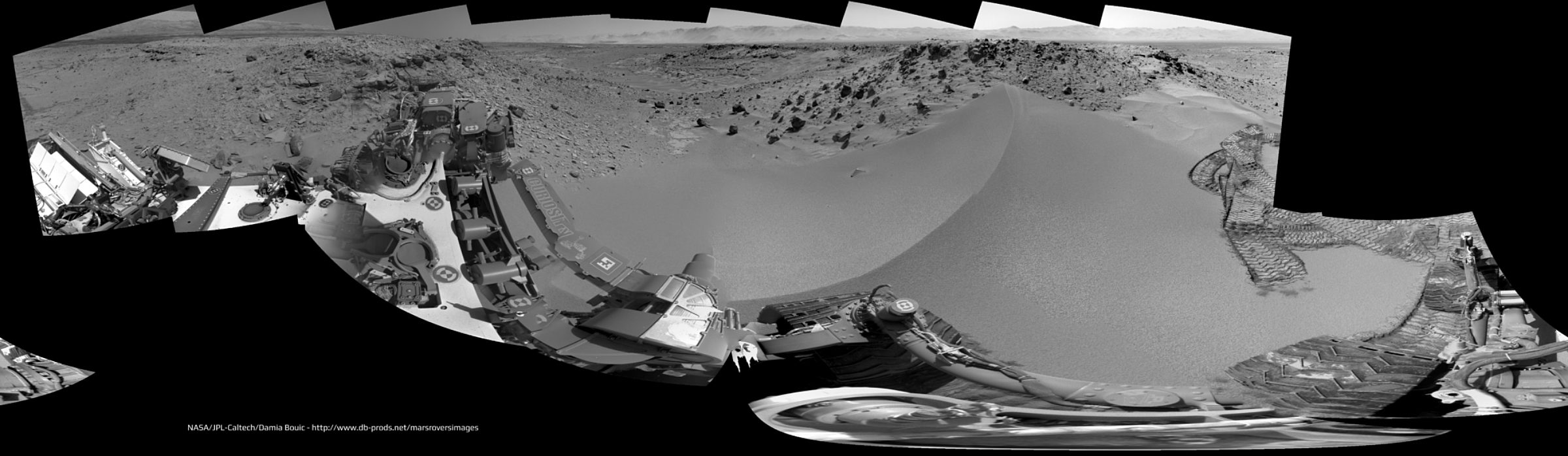 View from the top of the Dingo Gap Dune,… | The Planetary Society