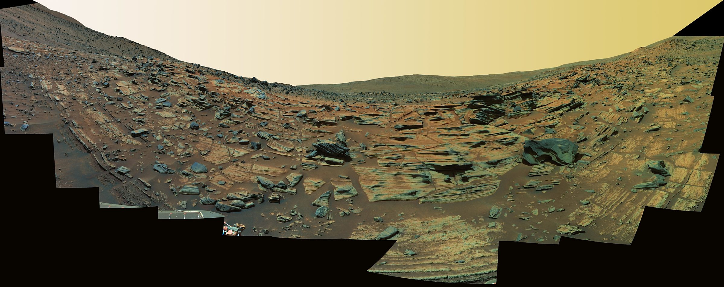 Mars Home Plate Panorama | The Planetary Society