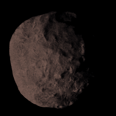 Voyager's best view of Proteus in color | The Planetary Society