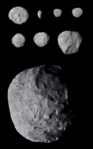 Voyager 2 views of Neptune's moons Larissa,… | The Planetary Society