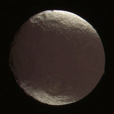 Iapetus in false color | The Planetary Society