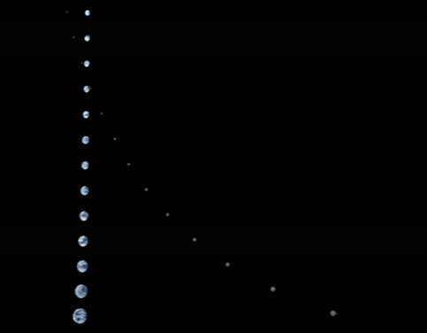 The Moon transiting Earth as seen from Juno | The Planetary Society