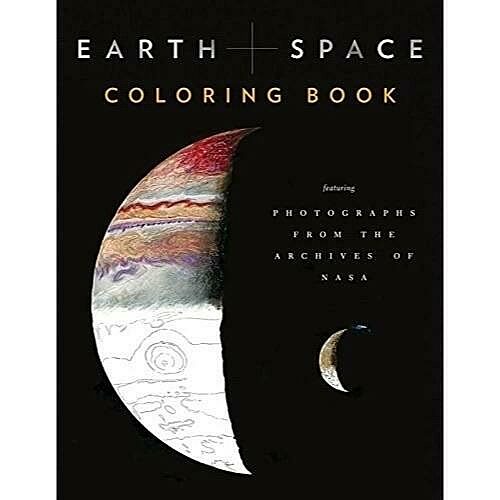 Earth+Space Coloring Book cover | The Planetary Society