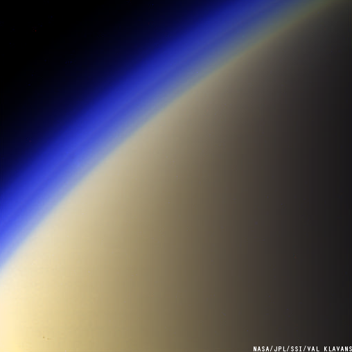 Titan's colorful haze layers | The Planetary Society