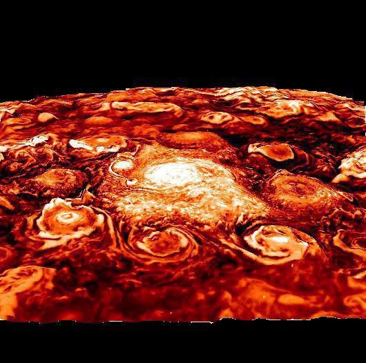 Jupiter's North Pole in infrared | The Planetary Society