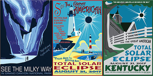 A sampling of Tyler Nordgren's artwork | The Planetary Society