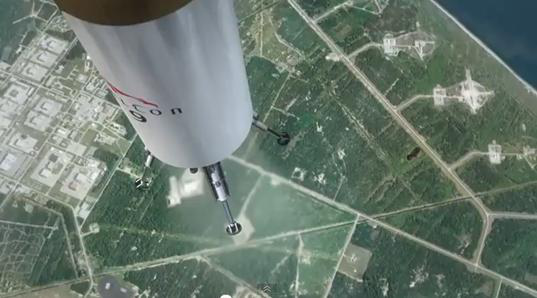 Falcon 9 second stage recovery | The Planetary Society