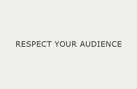 Respect Your Audience | The Planetary Society