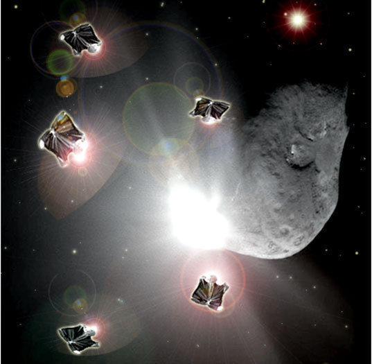 Five asteroid deflection techniques to save… | The Planetary Society
