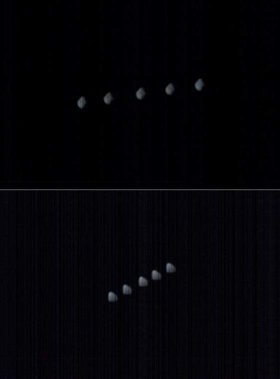 Two sets of Deimos views from Mars Orbiter… | The Planetary Society
