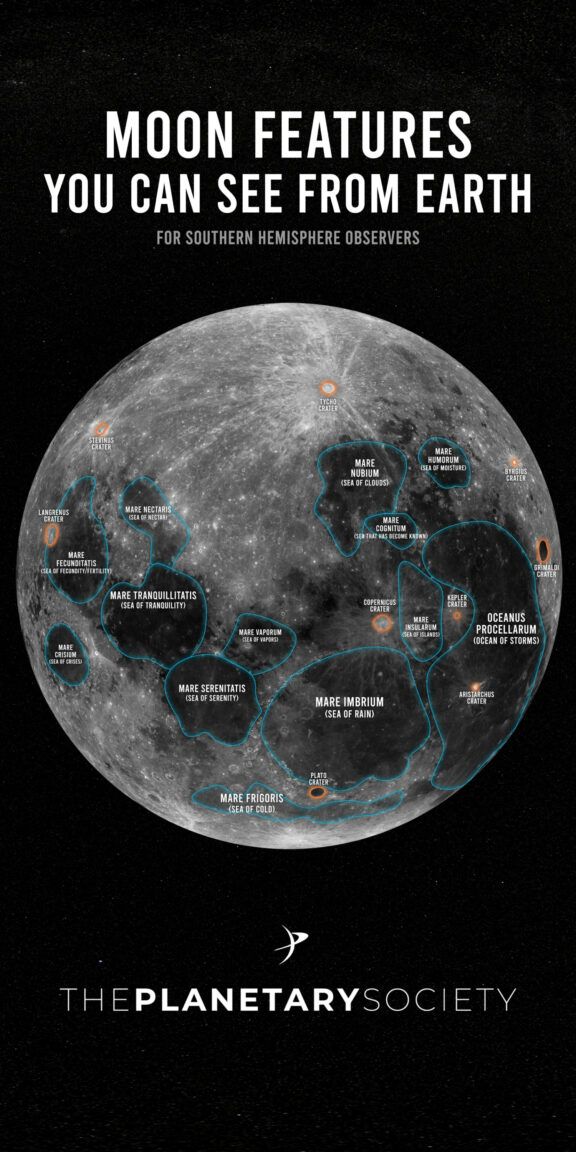Moon Features You Can See From Earth's… | The Planetary Society