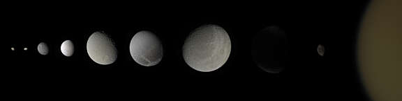 The colors of Saturn's moons | The Planetary Society