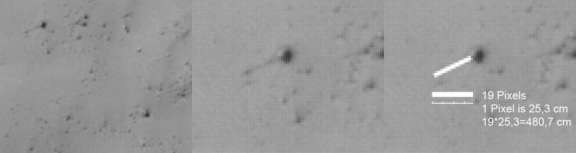 Possible Mars 3 lander backshell and chain | The Planetary Society