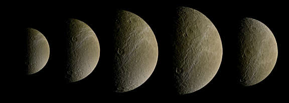 Rhea in February 2009 | The Planetary Society