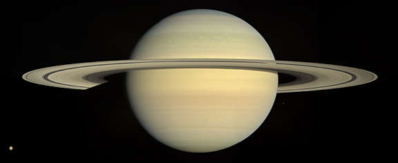 Natural color global view of Saturn and its… | The Planetary Society