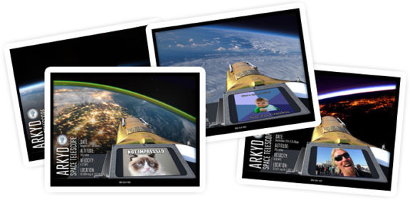 "Space Selfie" from ARKYD 100 | The Planetary Society