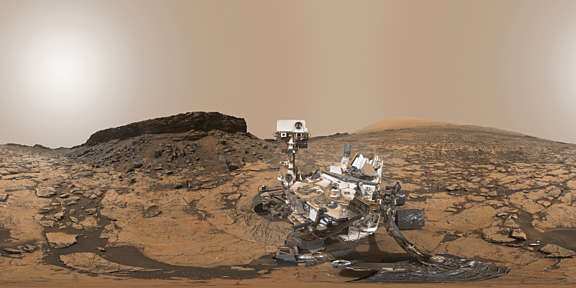 Curiosity self-portrait at Quela, sol 1462 | The Planetary Society