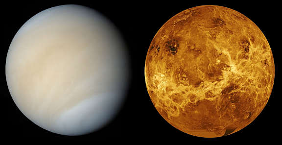Two views of Venus | The Planetary Society